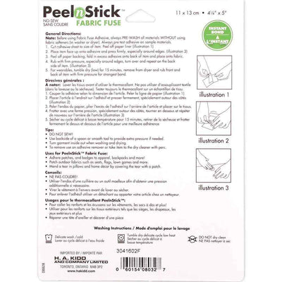 Feuilles thermocollantes HeatnBond Peel 'n Stick pour tissus | Adhésif ...
