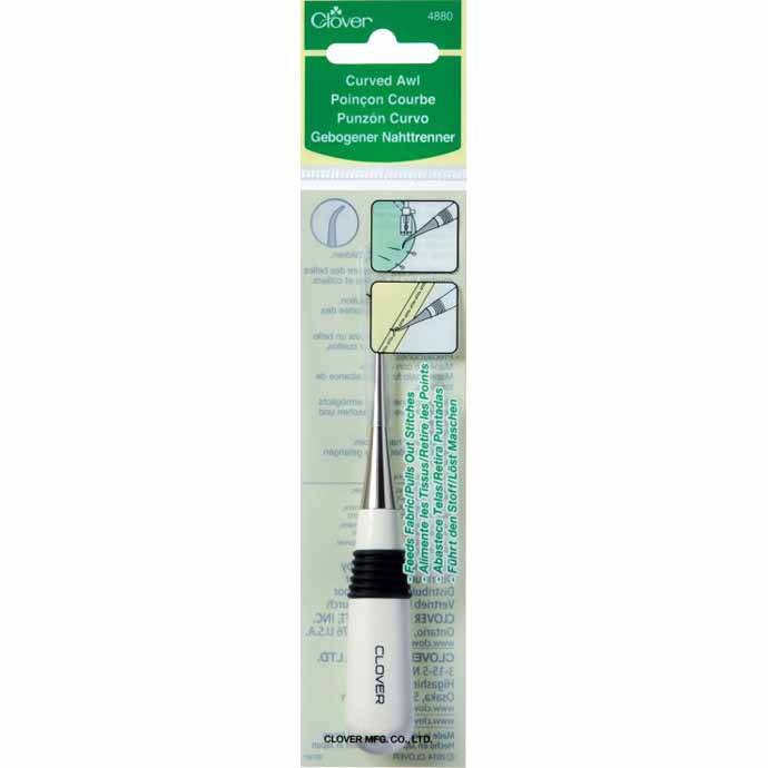 Clover Curved Awl | Quilting & Hand Sewing Tool – Les Tissées