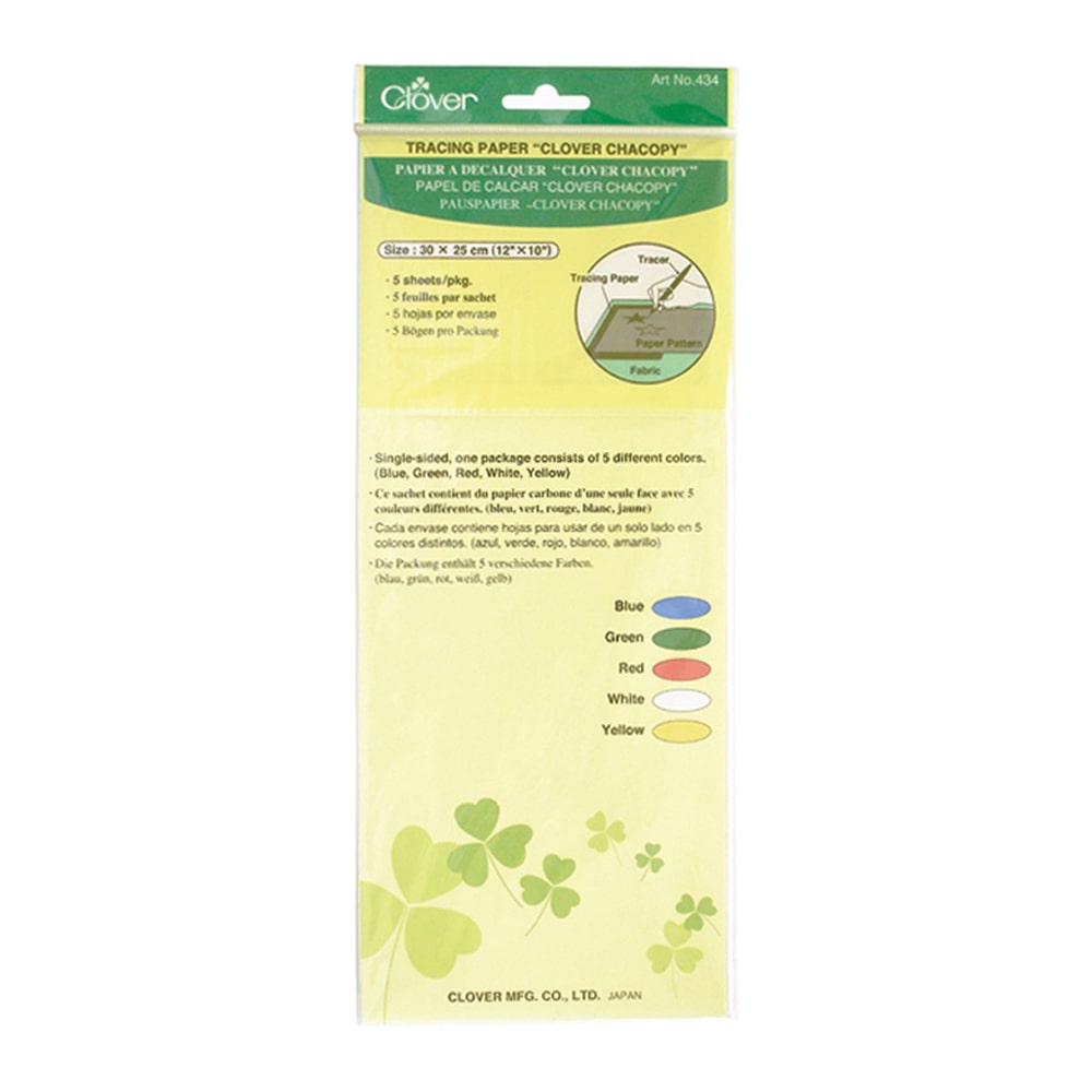 How do you use Clover Chacopy tracing paper? – Les Tissées