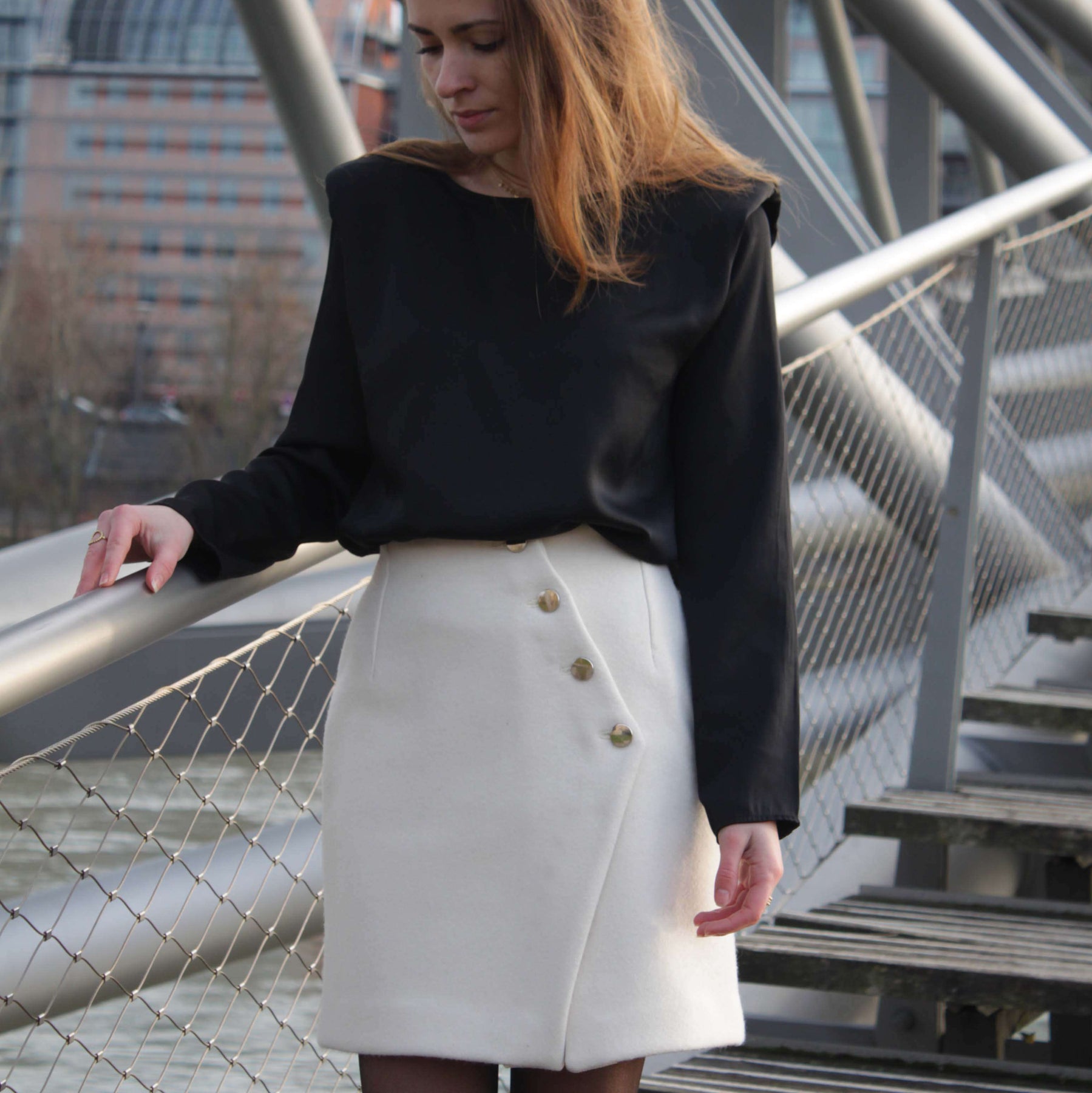 Patron de Couture PDF Jupe Amélie par Cha'Coud | Les Tissées