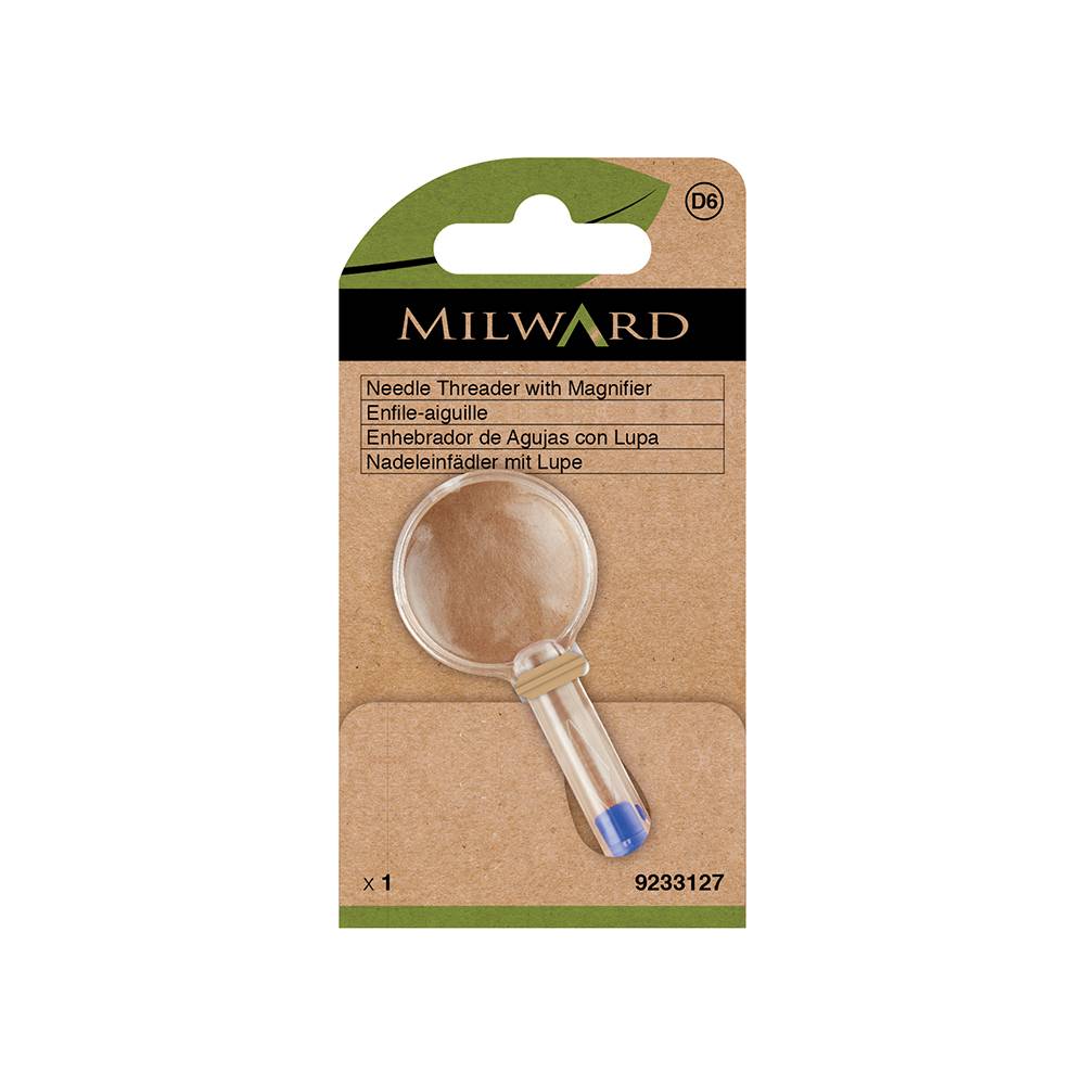 Milward Needle Threader with Magnifier – Les Tissées Fabric Shop