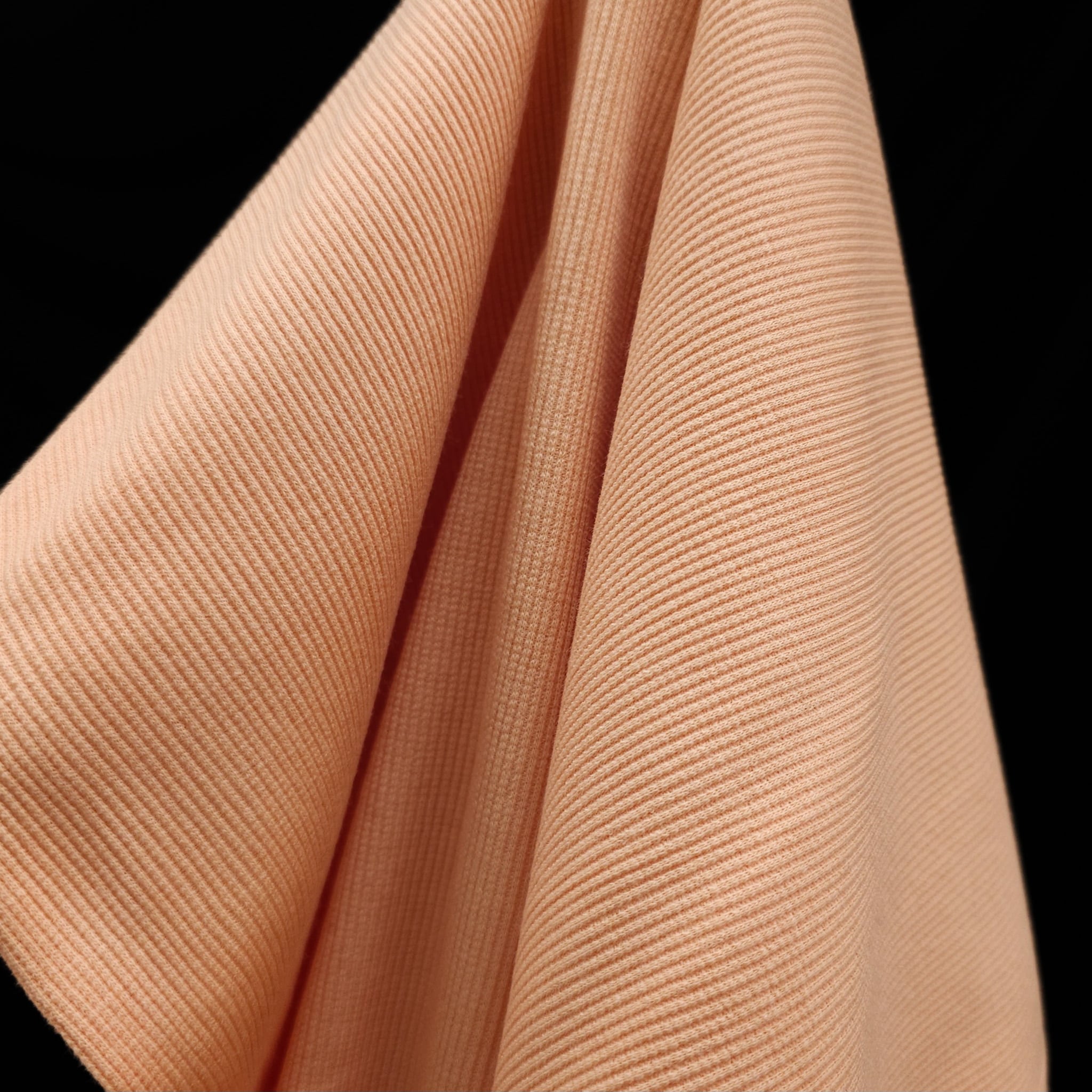 Premium Pima Cotton Ribbing Fabric – Soft, Durable & Stretchy – Les Tissées