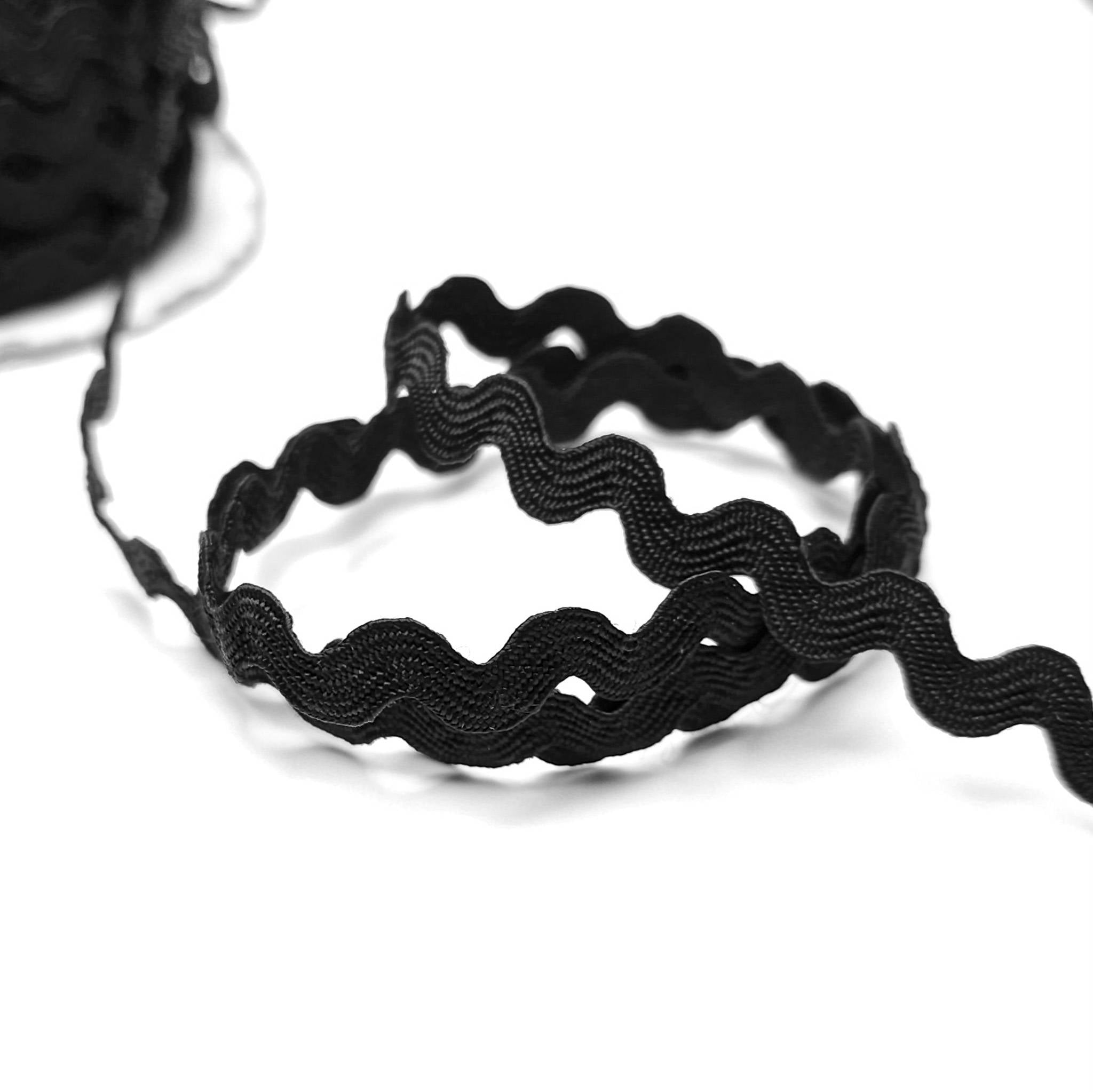 Polyester Rick Rack Trim 9 mm | Decorative Zigzag Trim – Les Tissées