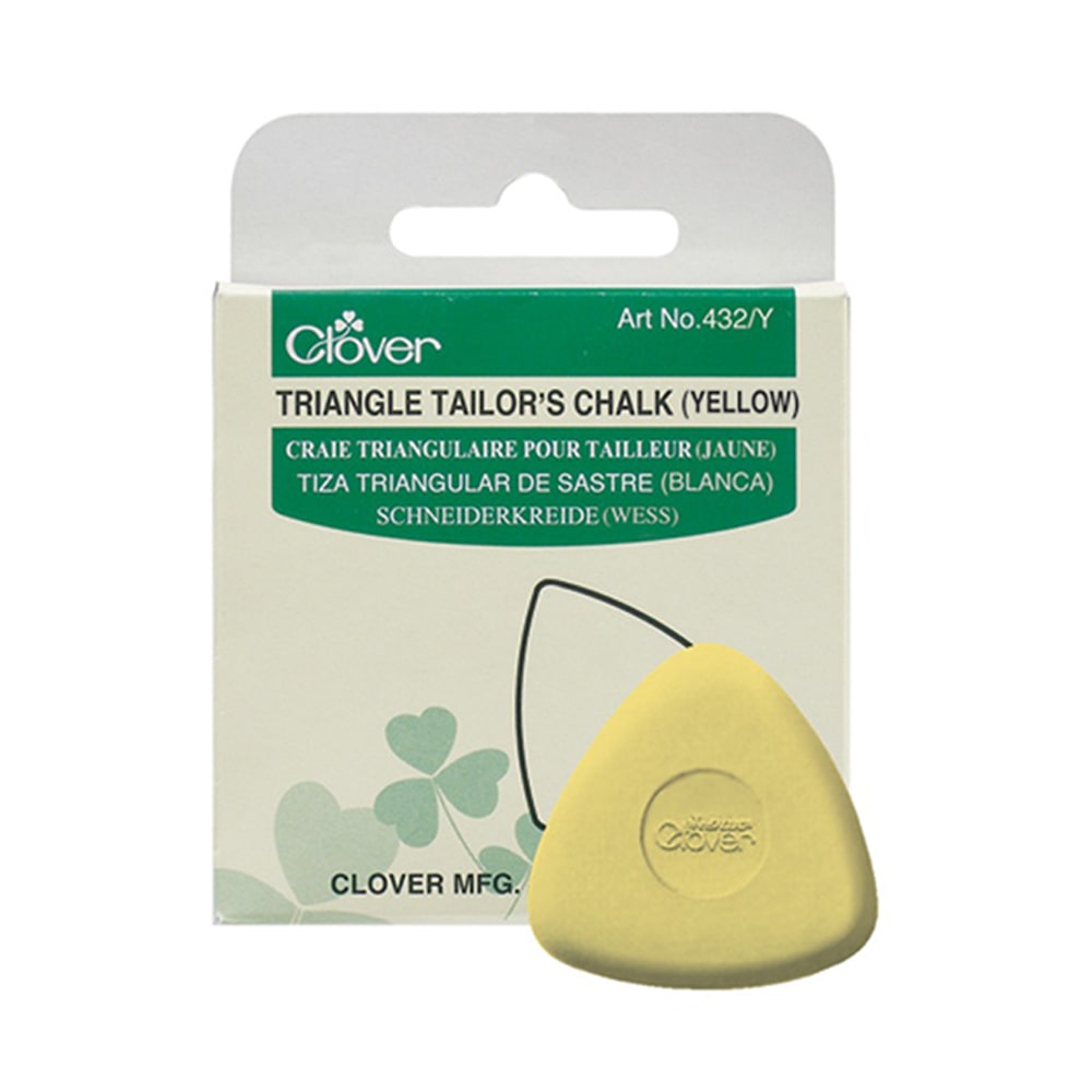Clover 432 Triangle Tailor's Chalk | Marking Tool for Sewing – Les Tissées