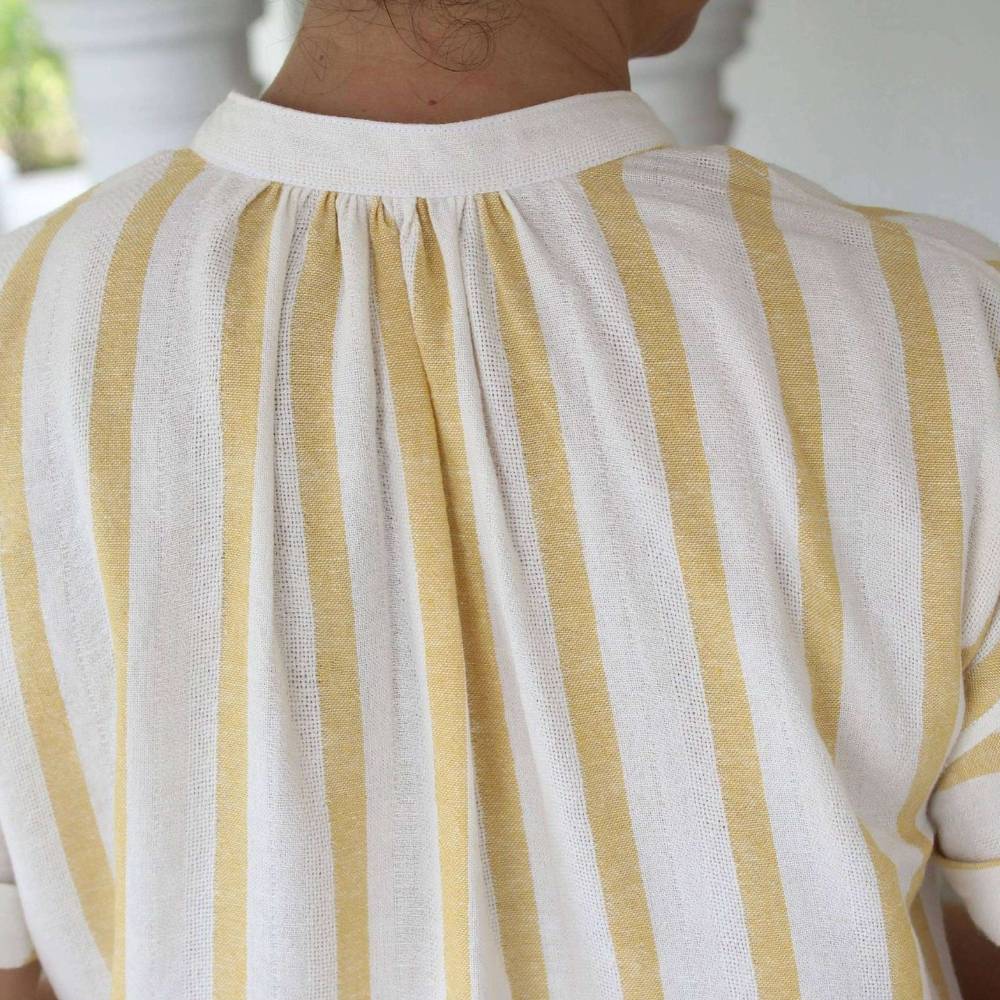 Sille Shirt PDF Sewing Pattern | Relaxed Blouse | Les Tissées