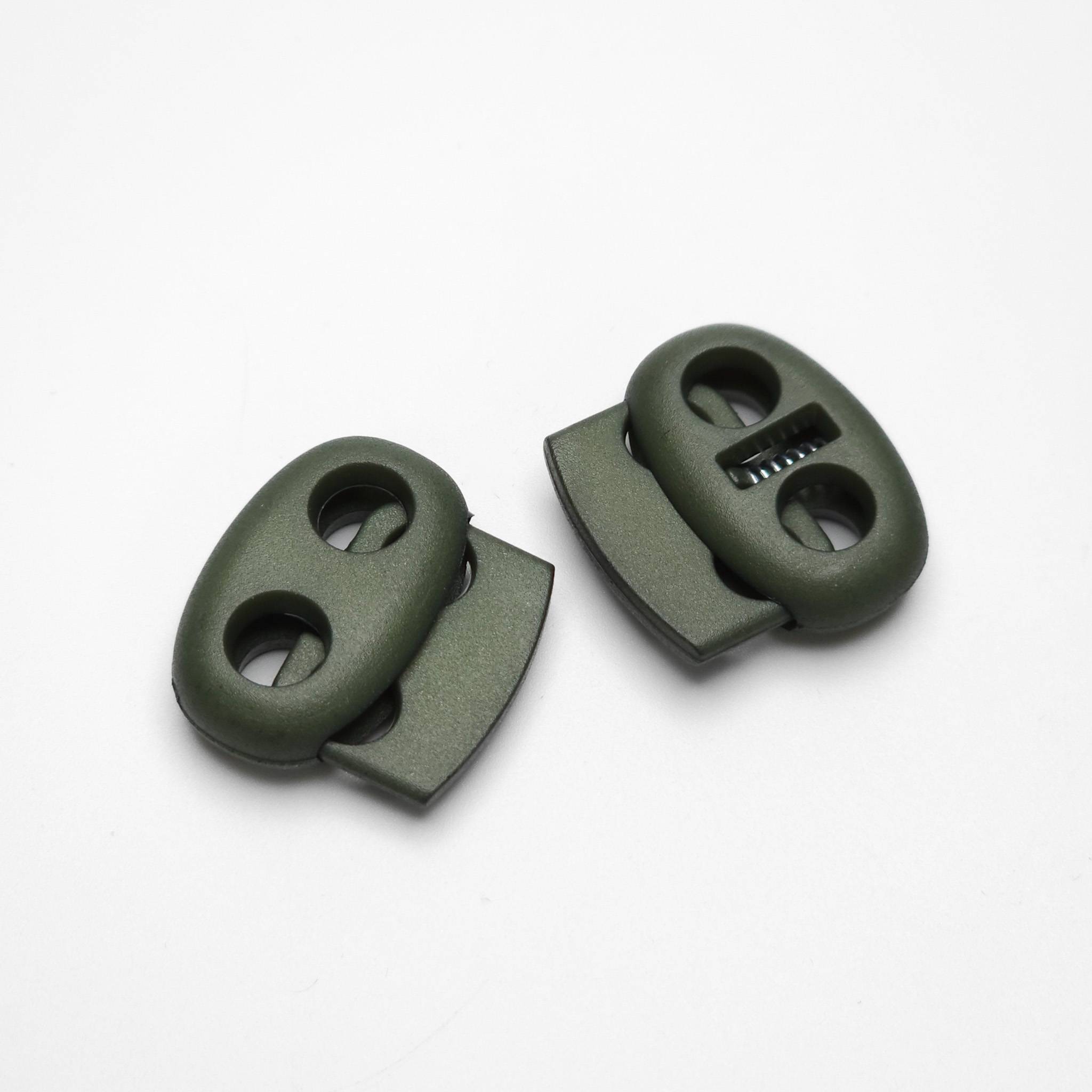 Plastic Cord Locks | 2 Pieces | 5 mm - Green, Maroon, Light Lilac – Les ...