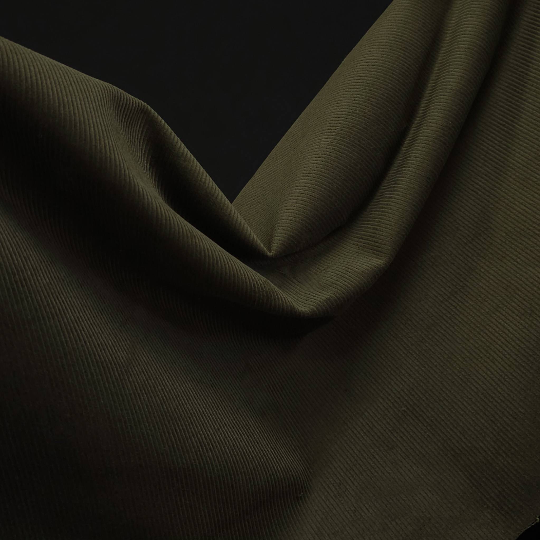 100% Cotton Corduroy 11 Wale Fabric – Durable & Soft – Les Tissées