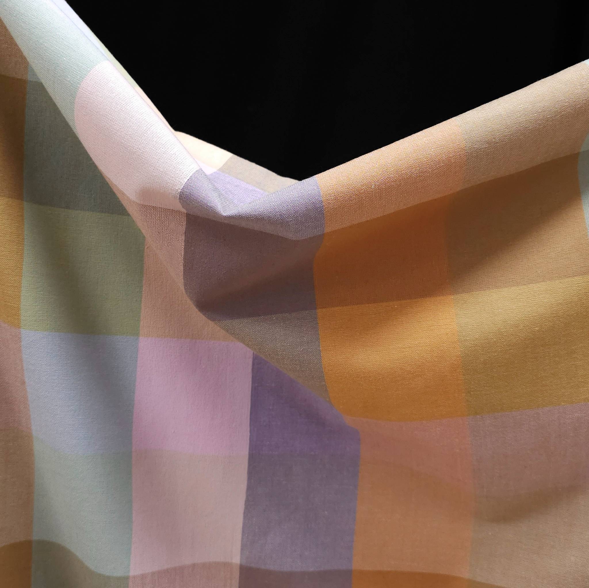 Fableism Canyon Springs – Tissu 100% Coton Tissé Teint – Les Tissées