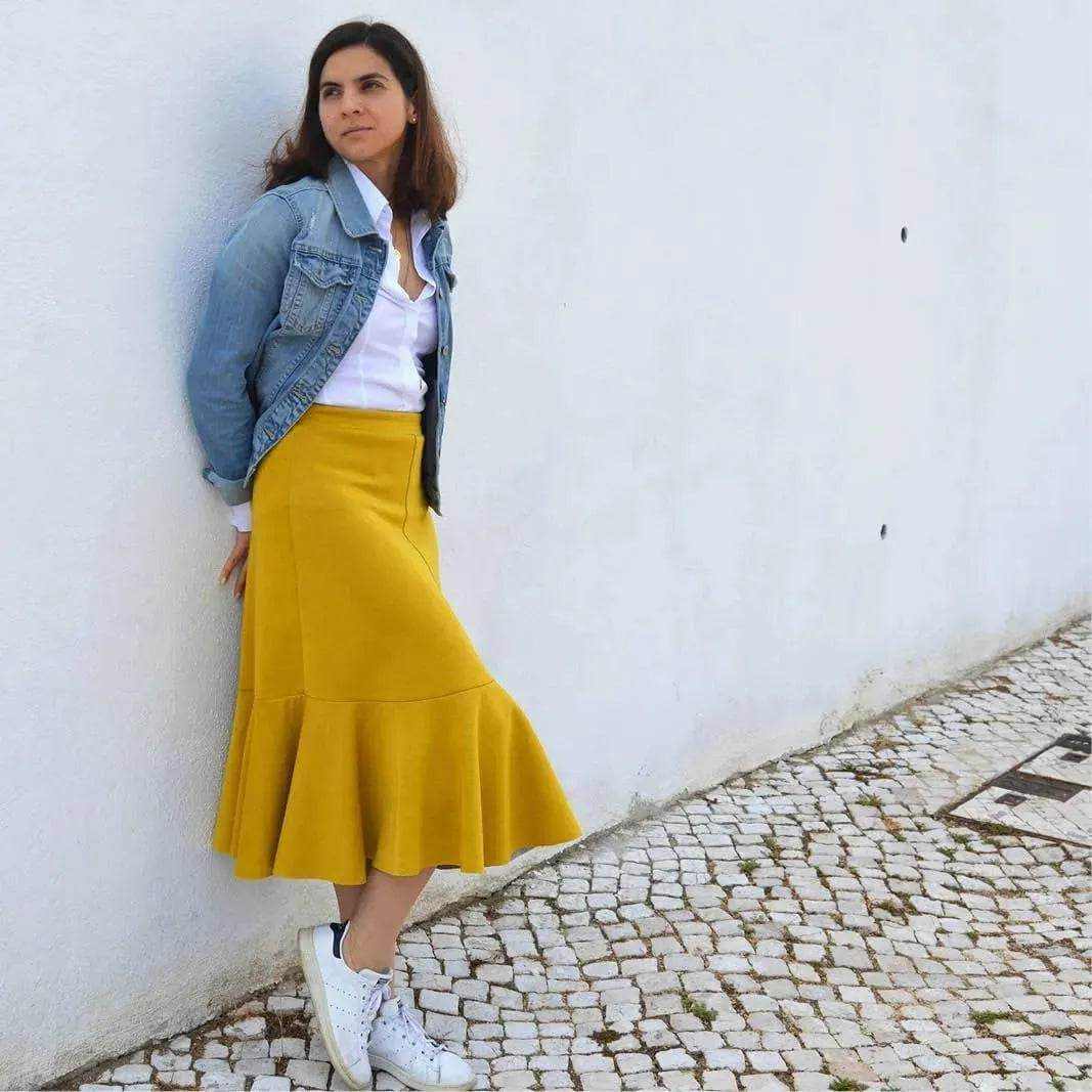 City Dress Sewing Pattern PDF | Wardrobe by Me – Les Tissées