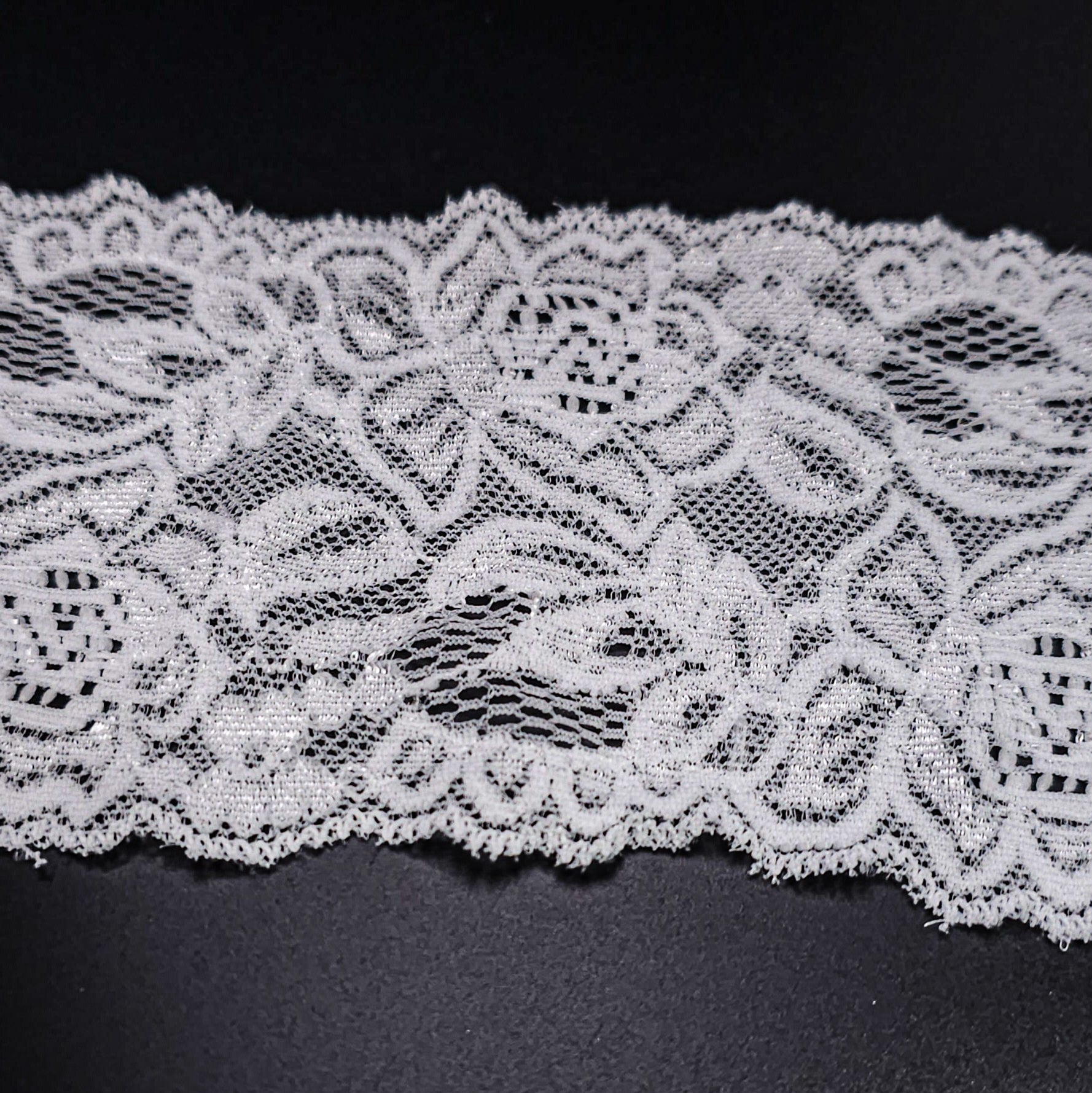 Stretch Lace Trim - Ideal For Lingerie - Les Tissées